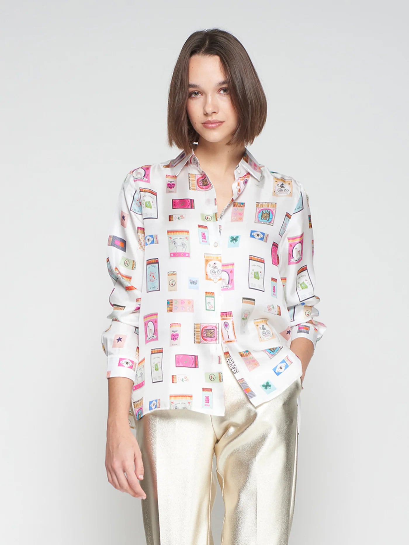 MATCHBOX BLOUSE – The Posh Pelican