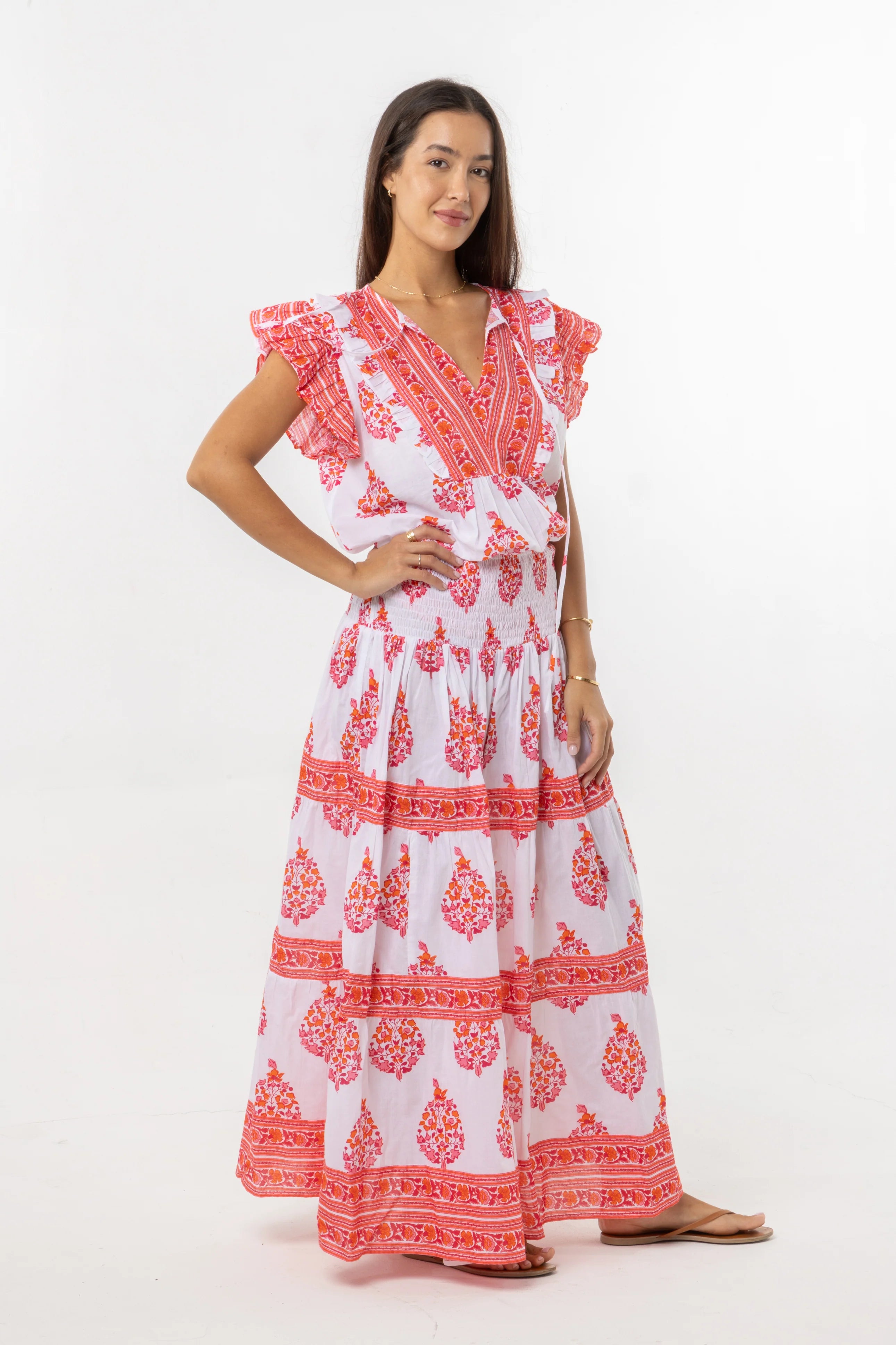 ISABEL SKIRT CHERRY PINK – The Posh Pelican