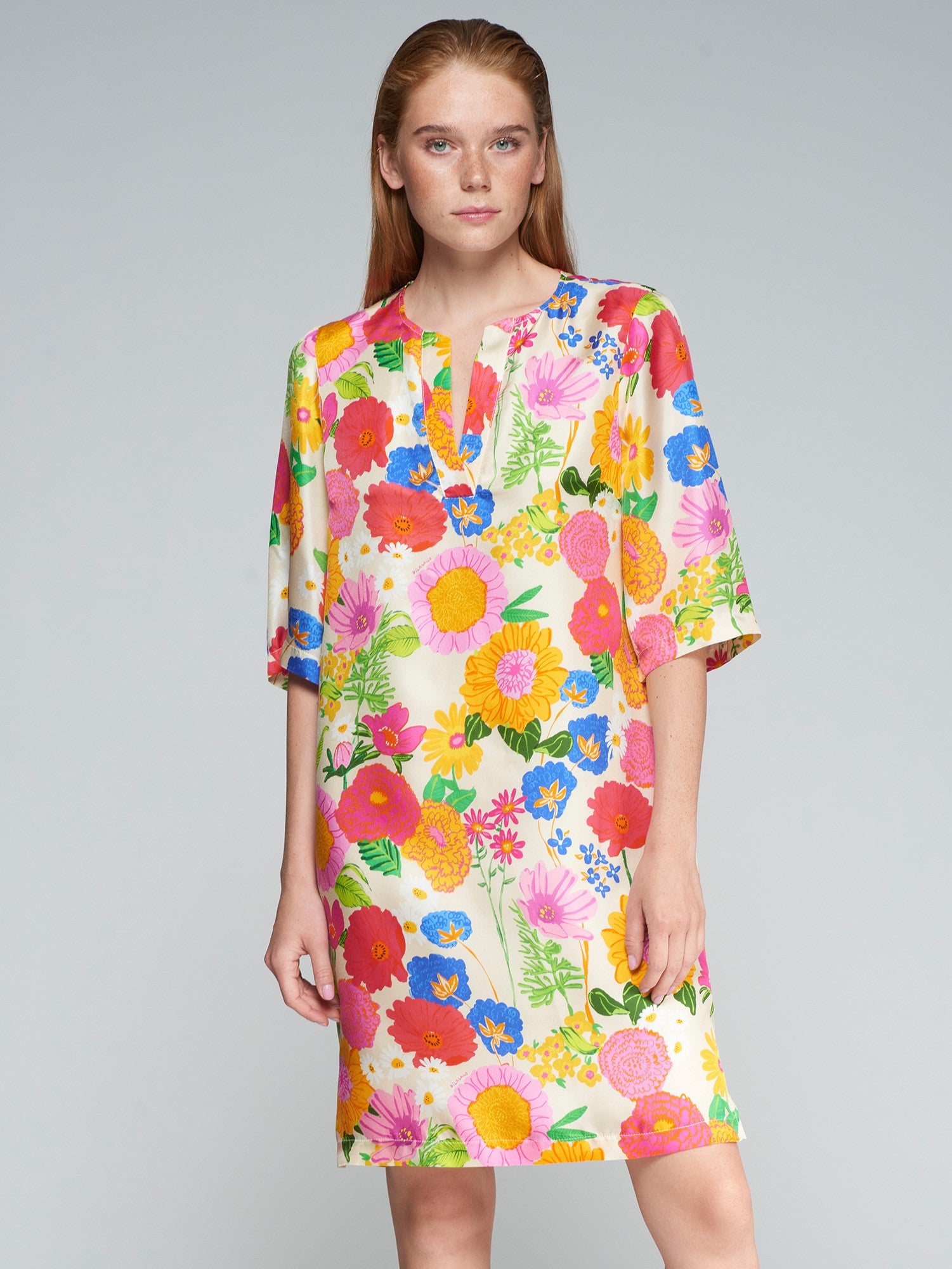 FLOR SEDA FLORAL DRESS – The Posh Pelican
